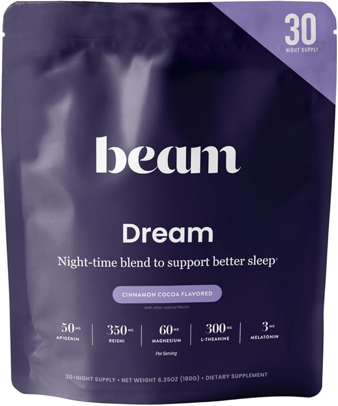 Amazon.com: Beam Dream Sleep Powder, Sleep Supplement, Sleep Aids for ...