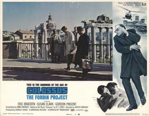 Amazon.com: Colossus Forbin Project Poster Movie N 11x14 Eric (Hans ...
