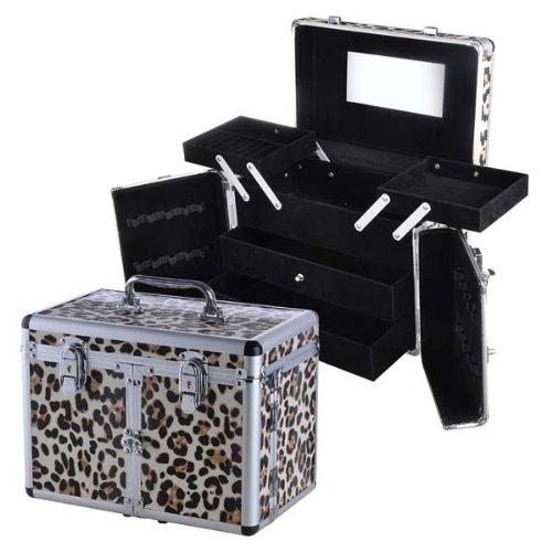 Amazon.com: Professional Light Weight Portable Aluminum Cosmetic Makeup ...