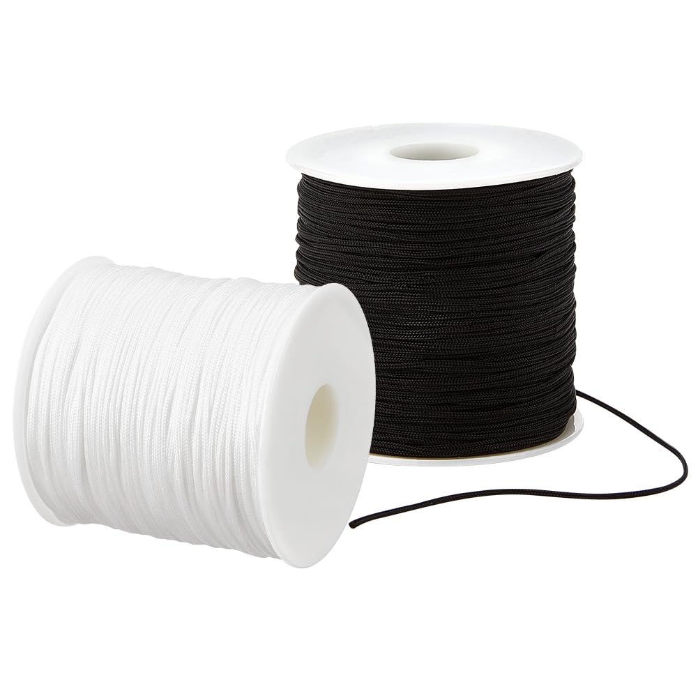 Amazon.com: PH PandaHall Nylon Bracelet String, 1mm Nylon Thread String ...