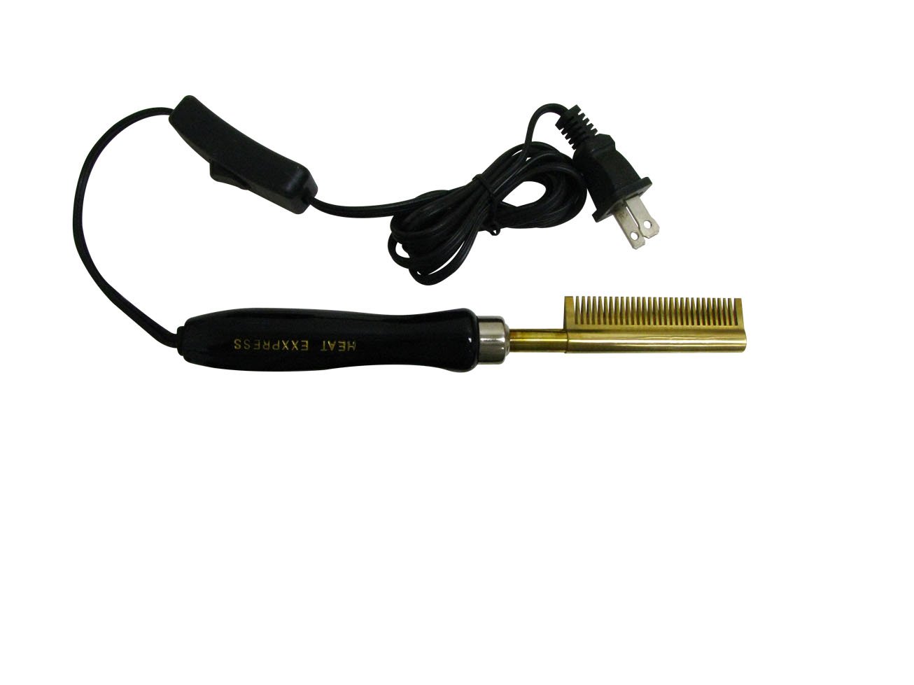 Amazon.com : Heat Exxpress He-Ep2 Electric Press Comb Large : Hair ...
