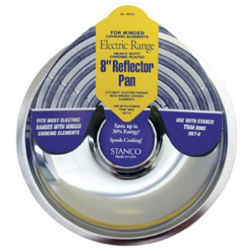 STANCO METAL PROD 602-8 8" CHR Reflector Pan : Amazon.in: Home Improvement