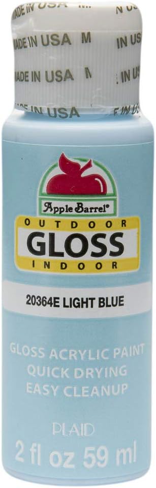 Amazon.com: Apple Barrel Gloss Acrylic Paint in Assorted Colors (2 ...