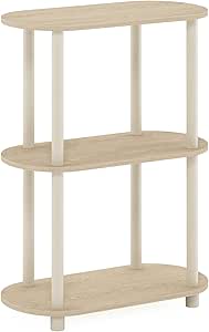 Amazon.com: Furinno Besi 5-Tier Industrial Multipurpose Shelf Display ...