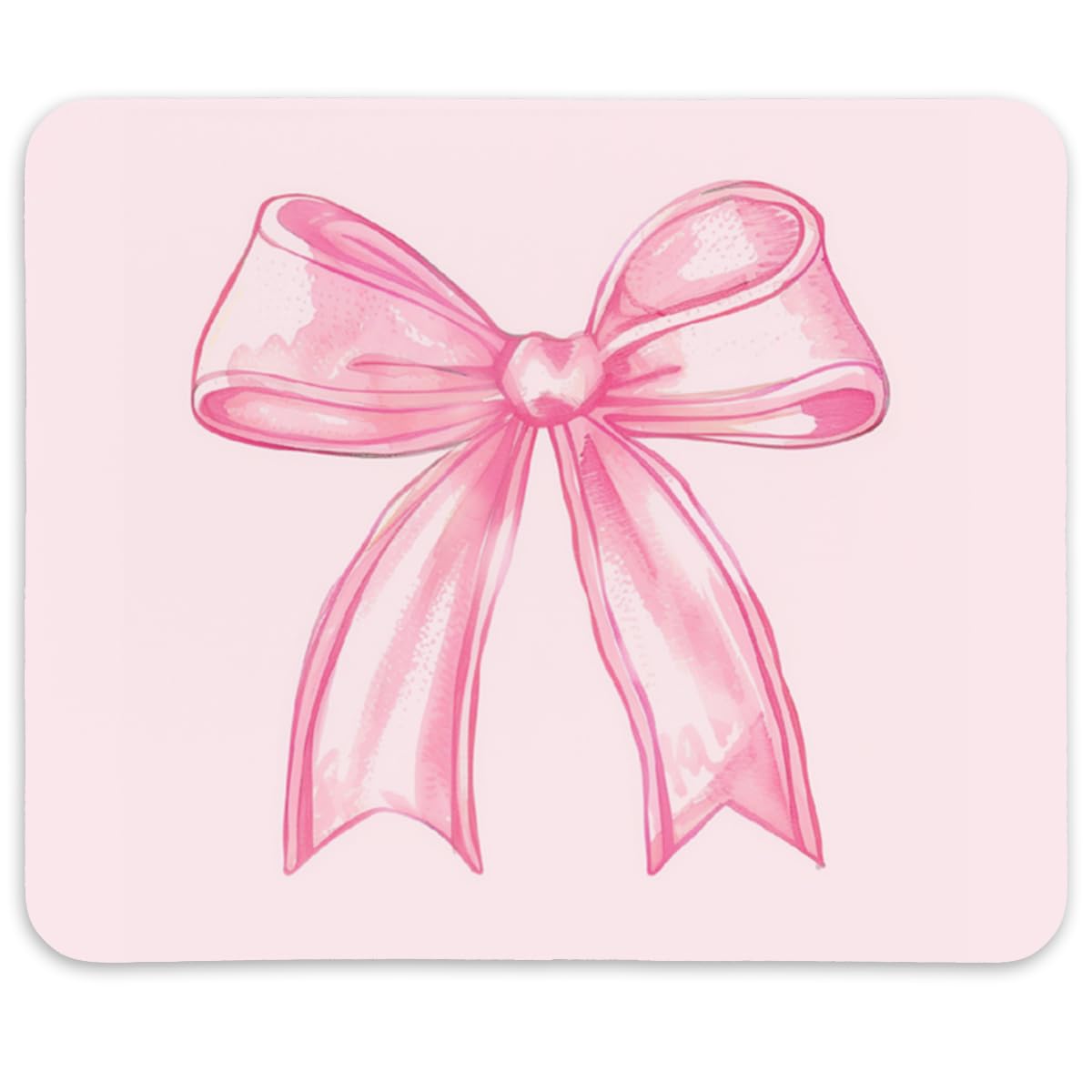 Amazon.com: QIYUHOY Coquette Pink Bow Mouse Pad,Trendy Mouse Pad,Preppy ...