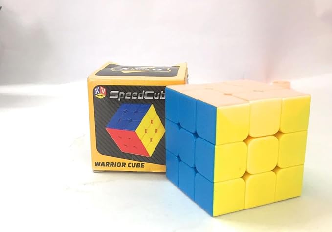 Buy TD Creations KV Impex Speed Cube Warrior 3x3x3 – Professional Stickerless Magic Puzzle Cube ...