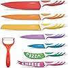 Amazon.com: Chopmate Color Stainless Steel Non-Stick Ceramic Coated 8 ...
