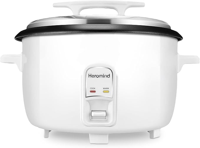 Amazon.com: Heromind Commercial Rice Cooker, 46-Cup Rice Cooker, 9Qt ...