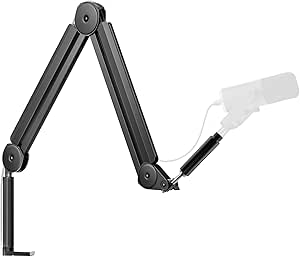 Amazon.com: InnoGear Mic Boom Arm Microphone Stand with 2 Pieces 5/8 ...