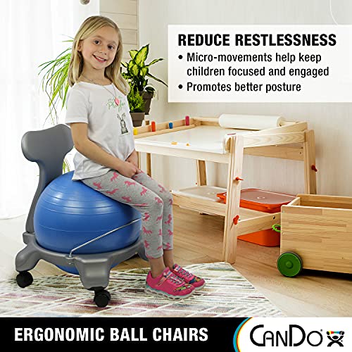Snapklik.com : CanDo Childrens Ball Chair - Inflatable Ergonomic Active ...