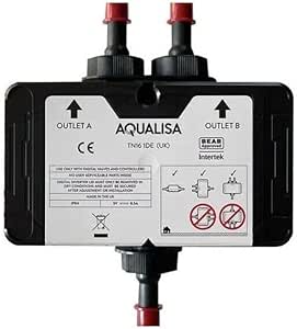 Aqualisa Quartz Digital Shower Dual Outlet Diverter Valve Processor ...