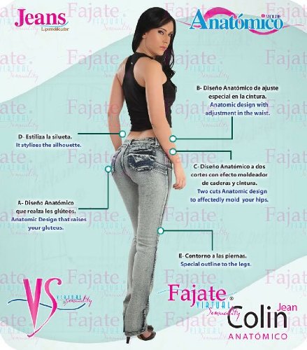 Amazon.com: Colombian Jean Butt Lifter Colin: Clothing, Shoes & Jewelry