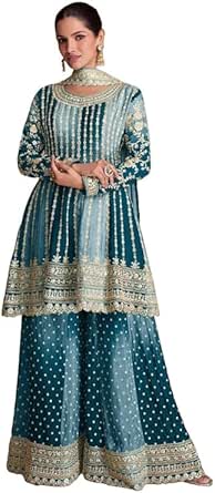 Amazon.com: Shreeva Fashion Ready to Wear Pakistani Indian Designer ...