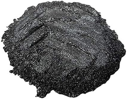 Amazon.com: Black Metallic Powder (PolyColor) - Mica Powder for Epoxy ...