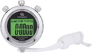 Silent Stopwatch With Light 0.01s Accuracy Countdown Timer Sports ...