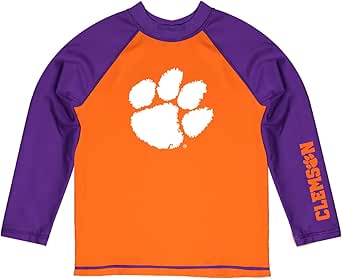 Amazon.com: Vive La Fete Clemson Tigers Rash Guards for Kids, Infants ...