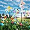 Amazon.com: winemana 2 Pcs Easter Pinwheels Decor for Yard, 36.5 ...