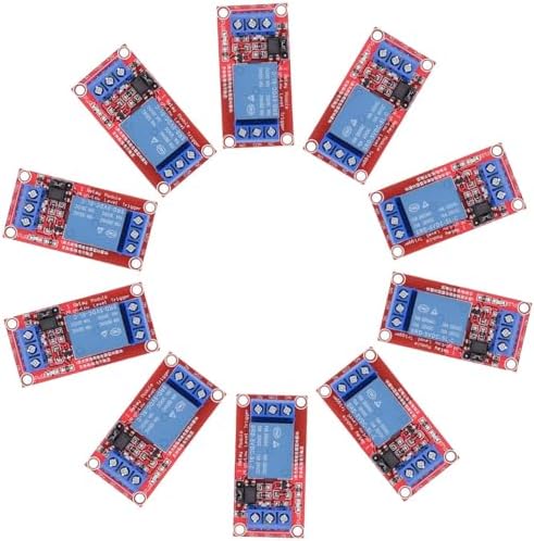 Amazon.com: HiLetgo 2pcs 5V One Channel Relay Module Relay Switch with ...