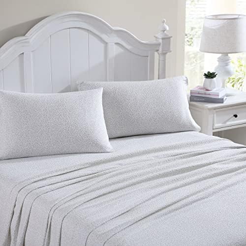 Amazon.com: Laura Ashley Home - King Sheets, Cotton Flannel Bedding Set ...