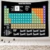 Amazon.com: TOMOZ Periodic Table Tapestry, Educational Science ...