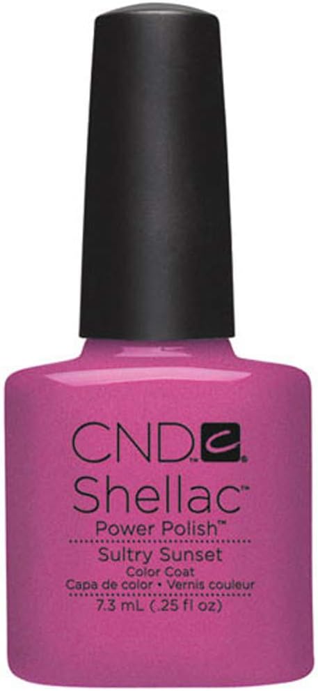 CND Shellac Esmalte de Uñas de Gel, Tono Sultry Sunset : Amazon.es: Belleza