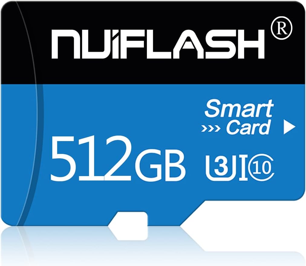 Amazon.com: Memory Card 512GB Mini SD Card with SD Card Adapter High ...