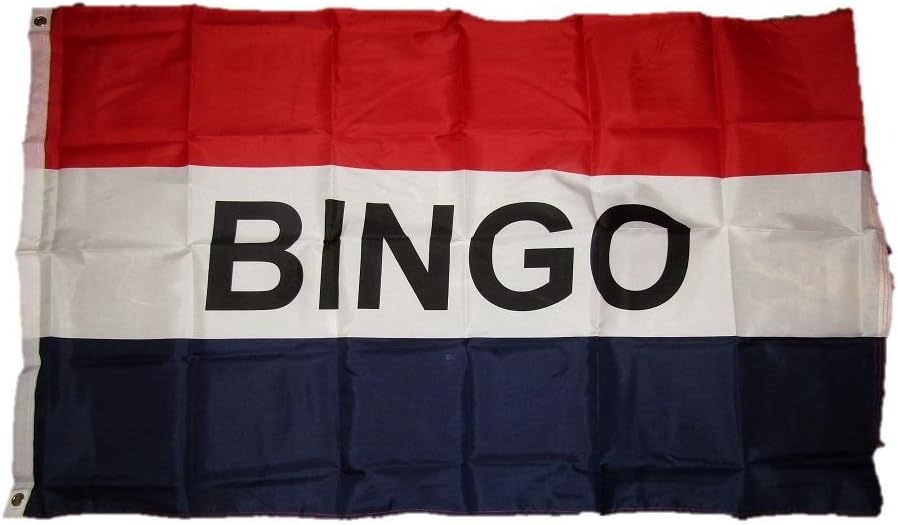 Amazon.com : 3X5 Advertising Bingo Flag 3'X5' Banner Brass Grommets ...