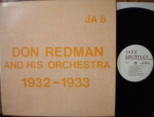 Amazon.com: Don Redman and His Orchestra 1932-1933: CDs & Vinyl