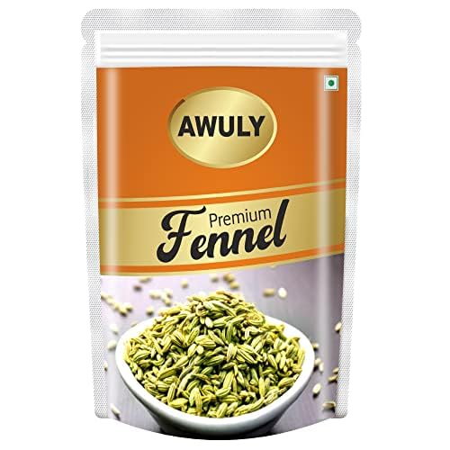 AWULY Organic Fresh & Natural Fennel Seeds (Aniseeds) |Bold Badi Saunf ...