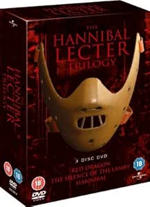 Amazon.co.jp: The Hannibal Lecter Trilogy 1-3 Complete DVD Collection [3 Discs] Boxset: The ...