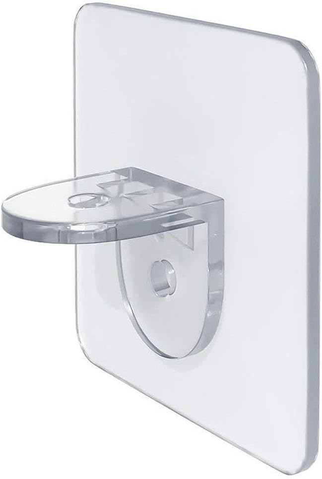 Amazon.com: 10 Pcs Self-Adhesive Shelf Bracket Pegs Plastic L Shaped ...