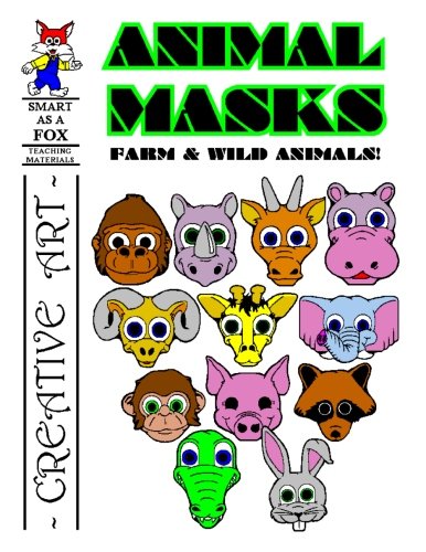 Animal Masks: Reproducible Paper Crafts: Kohn, Mr Dwayne Douglas ...