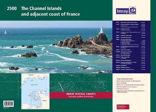 Imray 2500 Chart Pack: The Channel Islands and adjacent coast of France ...