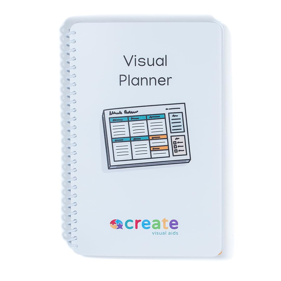 Visual Planner by Create Visual Aids Weekly Planner & Daily Planner for ...