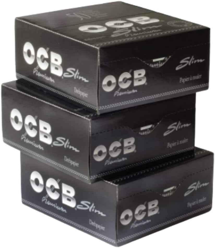Original OCB Premium Rolling Papers full box ( 50 Booklets ) : Amazon ...