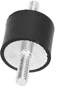 Amazon.com: Set of 4 M6 Rubber Mounts, Anti Vibration Silentblock for Air Compressors, Engines ...