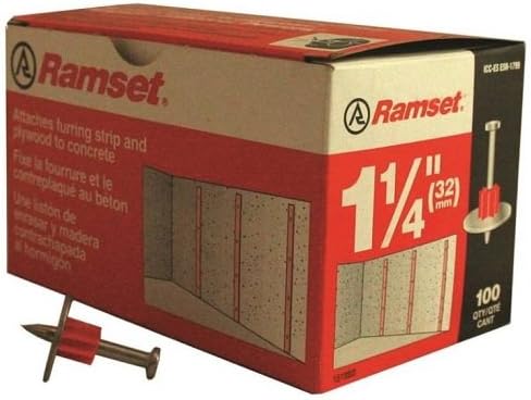 Ramset Powder Fastening Systems 1510SD 1-1/4 pulgadas pasadores lavados ...