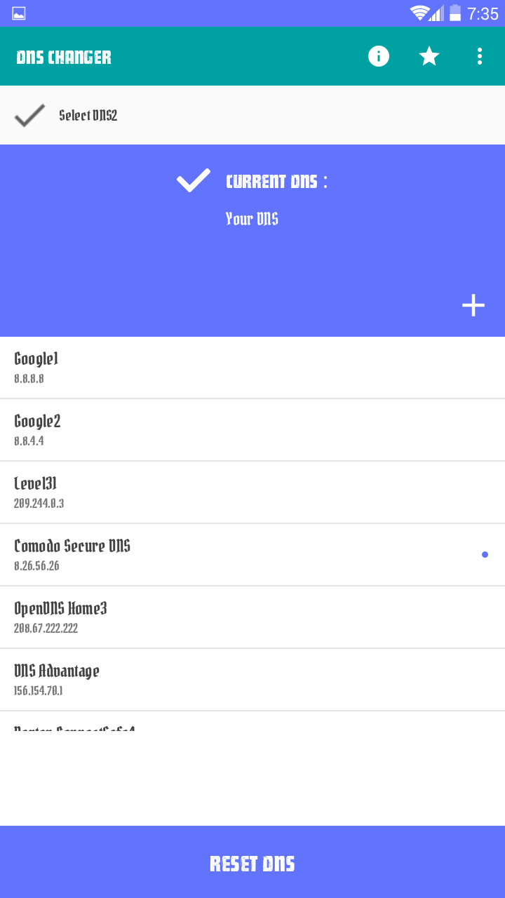 Best DNS Changer no root required - App on Amazon Appstore