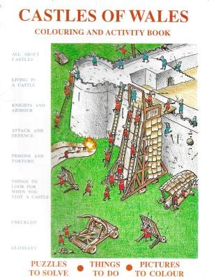 Castles of Wales: Colouring and Activity Book: unknown author ...