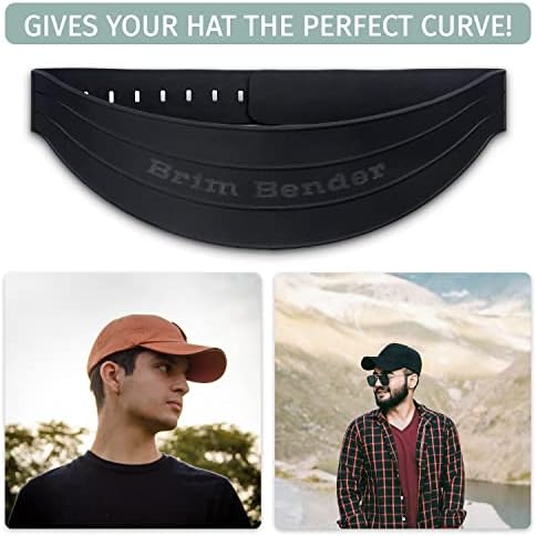 Amazon.com: Hat Brim Bender - Hat Bill Bender Easy Snap-on Hat Curving ...