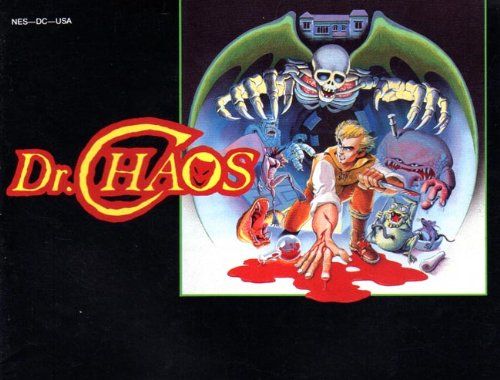 Dr Chaos NES Instruction Booklet / Manual (Nintendo Manual Only - NO ...