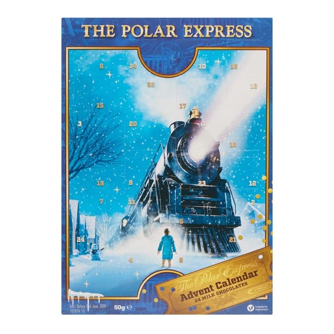 Polar Express Calendar North Pole Advent Train Calendar Elf On The