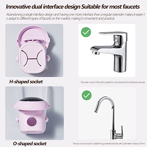DXIA 3 Pack Baby Faucet Extender Kids,Children Sink Handle Extender ...