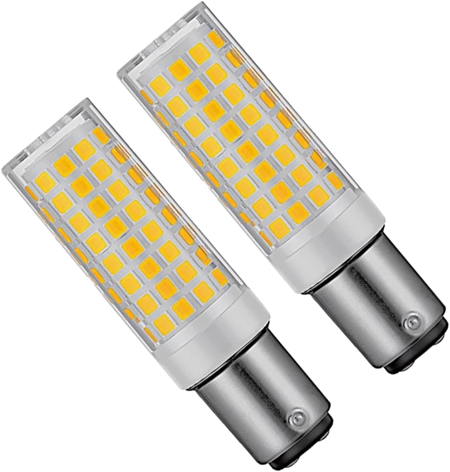 Amazon.com: Chinnor Sewing Machine Light Bulb Double Contact BA15D Push ...