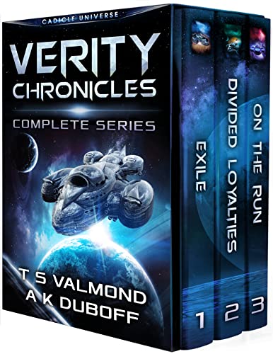 Amazon.com: Verity Chronicles - Complete Trilogy Box Set: A Space Opera Adventure (Cadicle ...