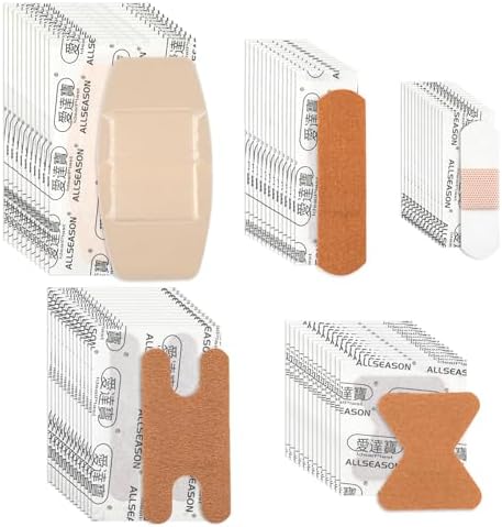 Amazon.com: AndicAge 200pcs Adhesive Bandages Assorted Sizes Small ...