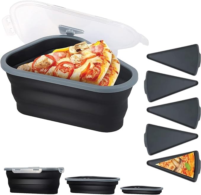 Buy TORIOX Pizza Storage Container Bundle includes a Microwaveable Non ...