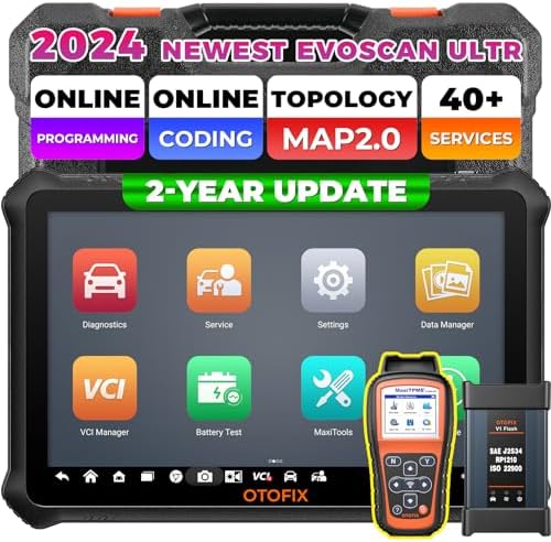 Amazon.com: OTOFIX EvoScan Ultra with TireGo808: J2534 ECU Programming & Coding, Topology 2.0 ...
