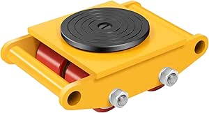 Amazon.com: Machine Skates, 6 Ton 13200lbs Machinery Moving Skates ...