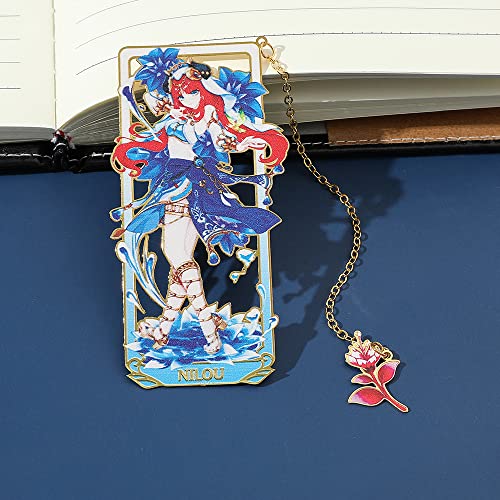Snapklik.com : Genshin Nilou Bookmark Metal - Xiao, azuha, Hutao ...